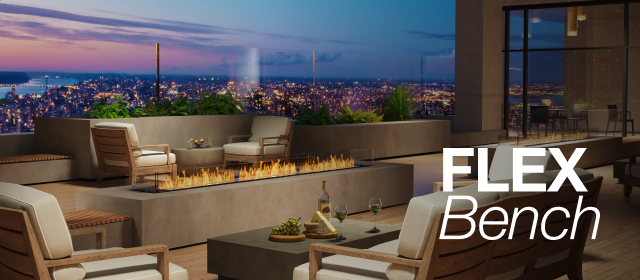 Flex Fireplace Series: Versatile Wall-Mounted Inserts - EcoSmart Fire